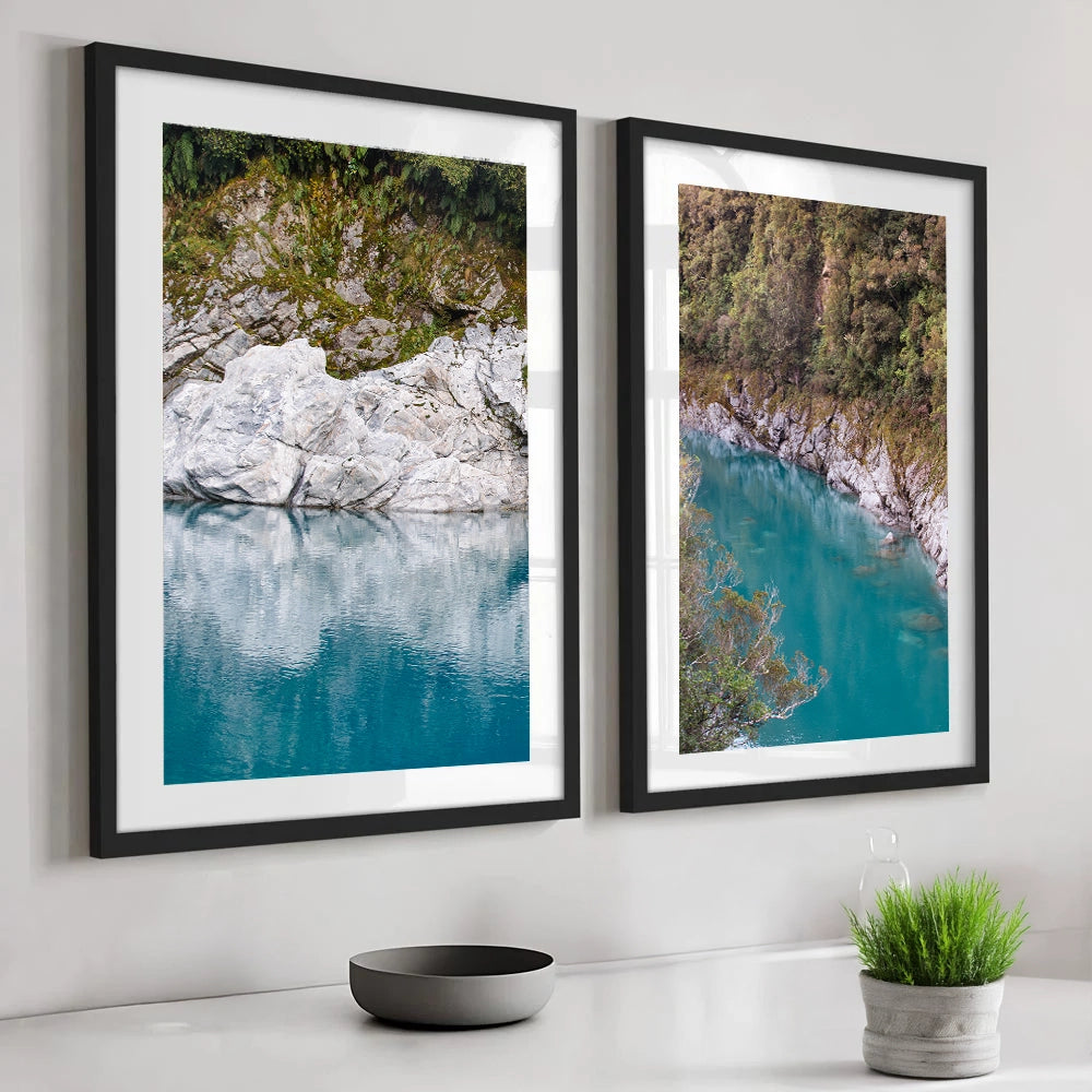 Set of 2 - Blue Pools, West Coast – By the horns